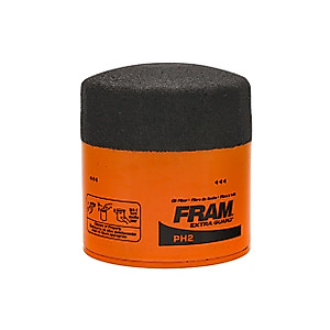 FRAM Extra Guard PH2, 10K Mile Change Automotive Replacement Interval Spin-On Engine Oil Filter for Select Vehicle Models