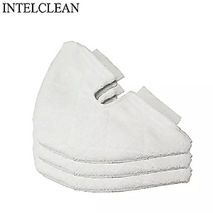 ECOMAID 3 Replacement Triangle Pads Compatible with Shark Euro Pro Pocket Steam Mop S3501, S3601, S3801CO, S3901 with Triangle Mop Head