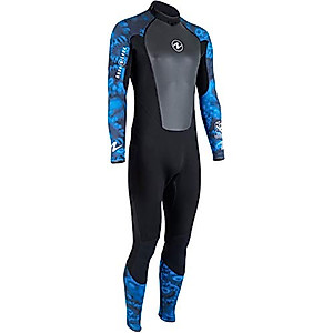 Aqua Lung Hydroflex 3mm Men's Jumpsuit, Camouflage Blue