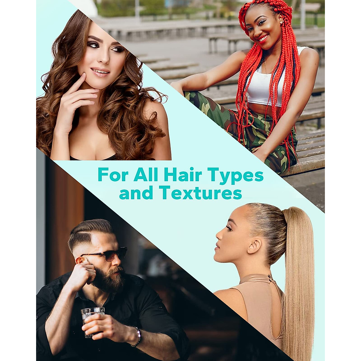 StyleShark Non-Greasy Hair Wax Stick for Styling Flyaways and Frizz - 2.7 oz Wax for Edge Control on Wigs and Hair