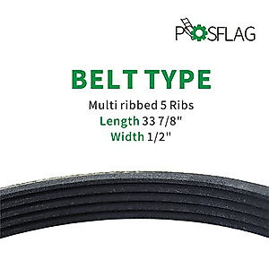 POSFLAG 99-9313 Snow Blower Paddles with 95-6151 Drive Belt Replaces 125-1128 55-9250 55-9251 88-0771 for Toro CCR 2400, CCR 2450, CCR 2450 GTS, CCR 3000, CCR 3600, CCR 3650, CCR 3650 GTS Snowthrowers