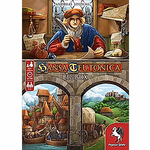 Pegasus Spiele 55148G - Hansa Teutonica Big Box, Grey