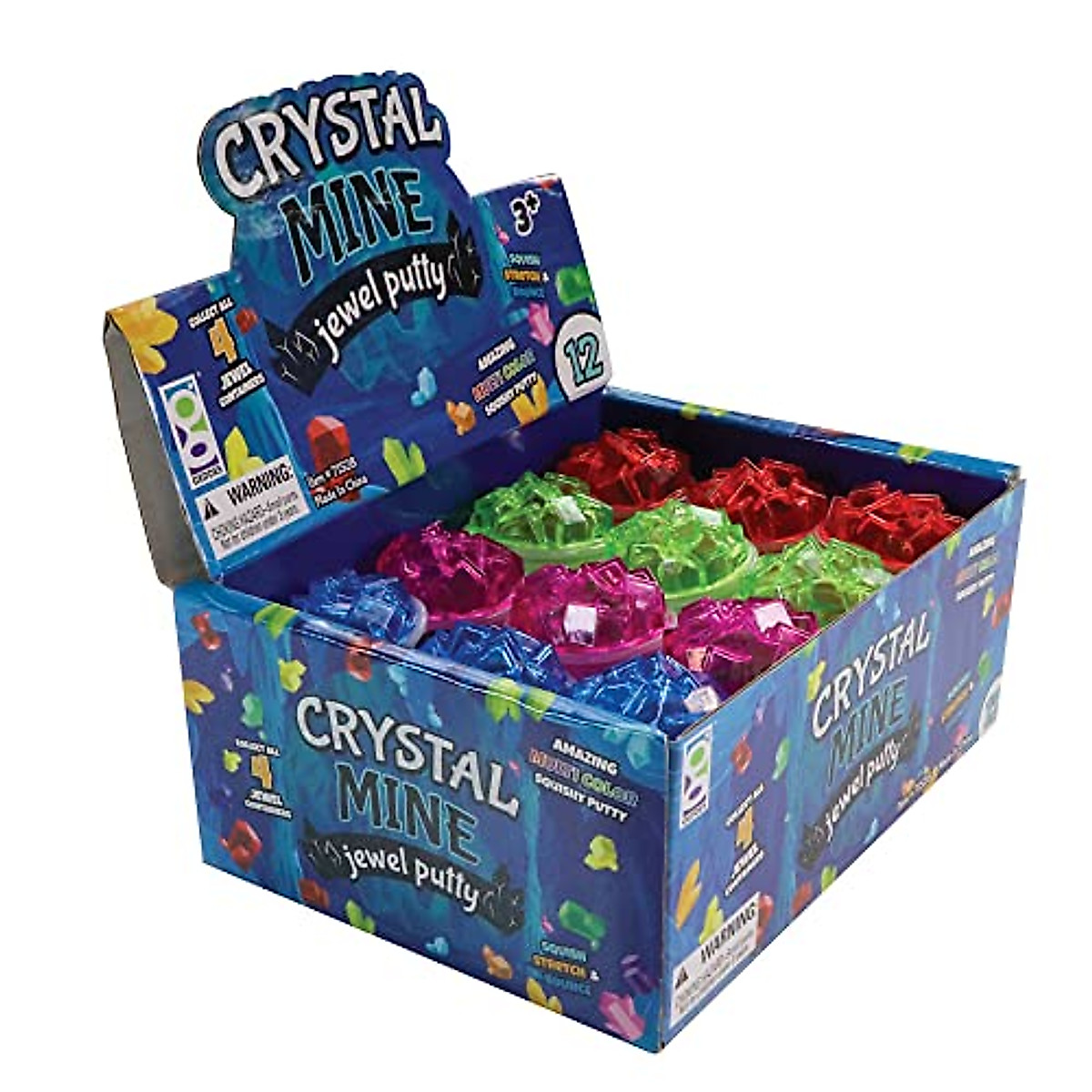 Raymond Geddes Crystal Mine Jewel Putty (Pack of 12)