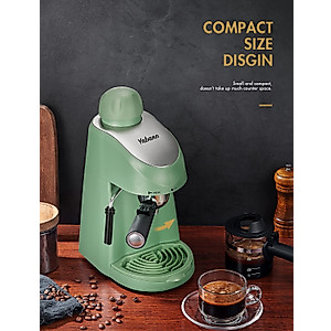 Yabano Espresso Machine, 3.5Bar Espresso Coffee Maker, Espresso and Cappuccino Machine with Milk Frother, Espresso Maker with Steamer