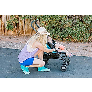 Simple Modern Wide Mouth Lid Leak Proof Straw Chug Handle Flip Fits Summit Water Bottles and Hydro Flask, Tumbler Style, Blush