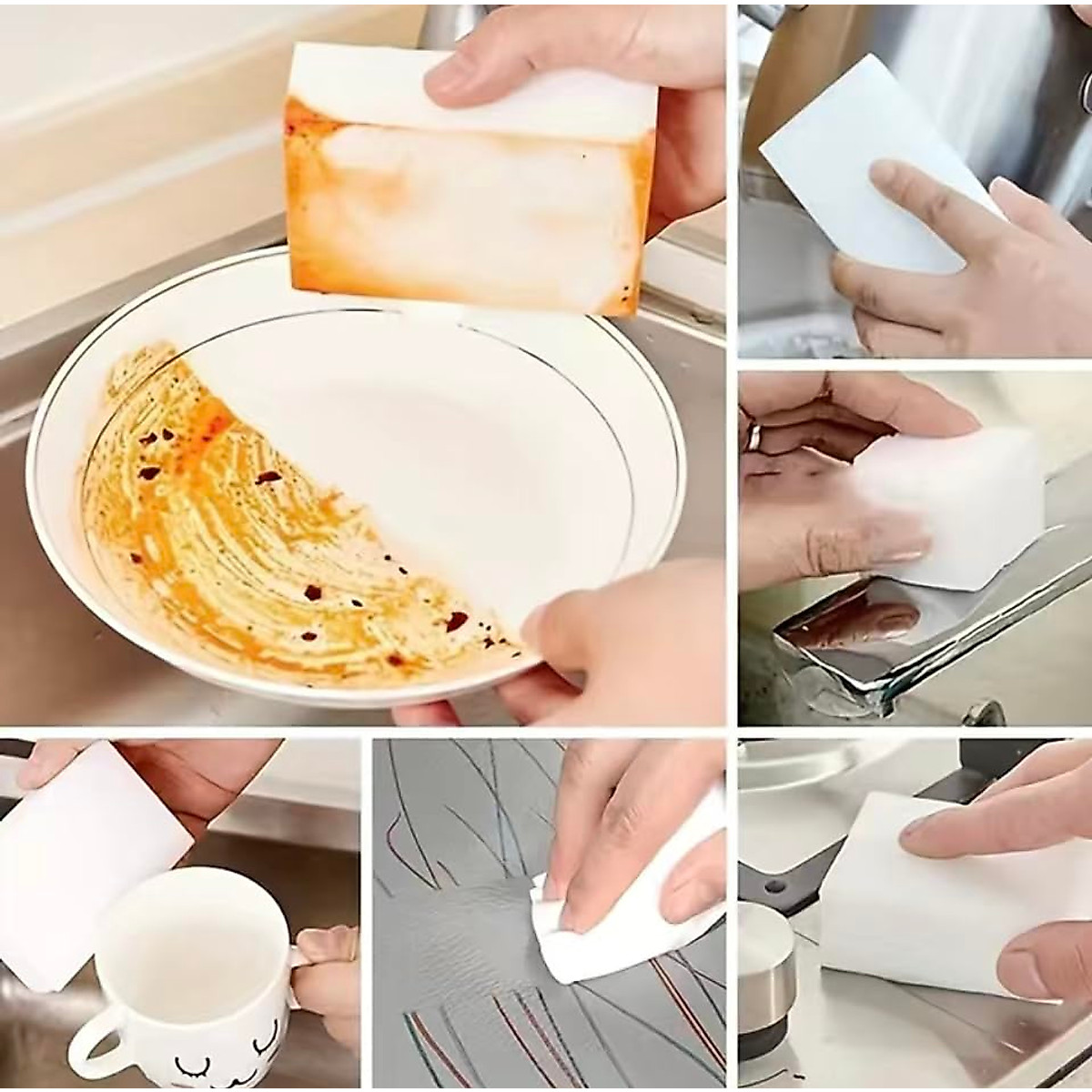 Mega Value 30-Pack: Melamine Magic Eraser Sponges | Clean Like Never Before!