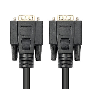 Postta VGA to VGA Cable (10 Feet) HD15 Male to Male Monitor Cable with Ferrites