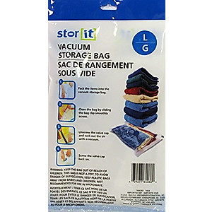 Vacuum Storage Space Saver Bag 17.5 in X 27.5 in (2 Pack)