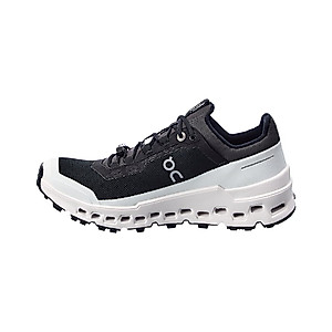 ON Cloudultra 44.99538 Women's Running Shoes, Black/White, 10