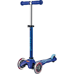 Micro Mini Deluxe 3-Wheeled, Lean-to-Steer, Swiss-Designed Micro Scooter for Kids, Ages 2-5 - Blue…