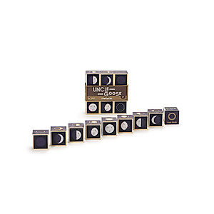Uncle Goose Moon Phase Blocks - Made in The USA