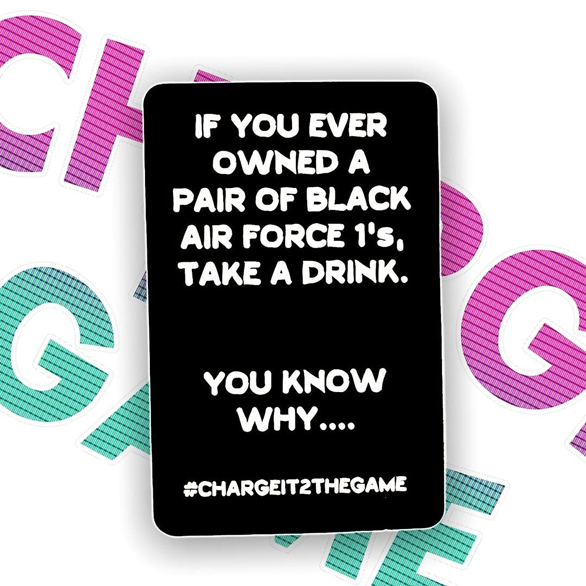 Charge It 2 The Game Drinking Cards (First Edition - Drinking Card Game for Adults - Fun Games for Adult Game Nights - Party Games - 21st Birthday Gift - Bachelorette Party Games - Vacation Games