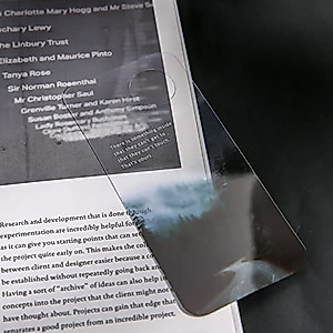 ROUKANNGE 10pcs Forest Theme Bookmarks, Transparent Gradient Color Bookmarks, Suitable for Women, Students, Teachers, Reading Lovers and Writers. This is a Simple and Beautiful Perfect Gift