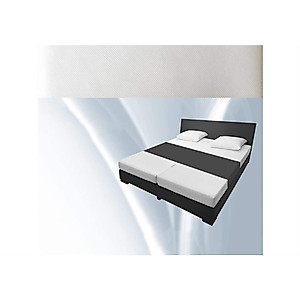 ARSUVI Bed Bridge, Twin to King Converter Kit, Mattress Gap Filler, Split King Gap Filler for Adjustable Beds, Stop Bed from Sliding (Color : Black, Size : 90.6 * 19.7in)