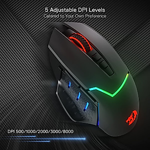 Redragon K618 Gaming Keyboard & M690 PRO Mouse Bundle