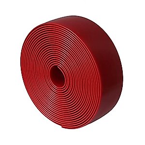 KOMORAX RED 2" Wide 20' Length Chair Vinyl Strap Strapping for Patio Lawn Garden Outdoor Furniture Matte Finish Color