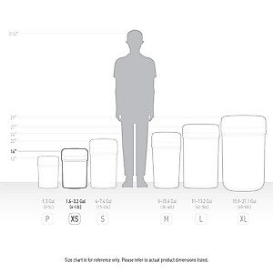 Ninestars DZT-12-13BUR Motion Sensor Trash Can, Small, Burgundy