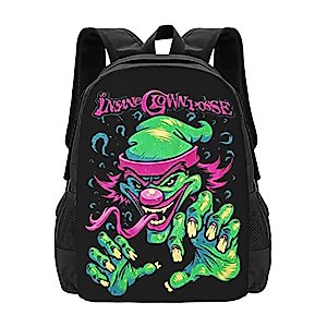 STYLOPUNK Icp Backpack Mens Women Backpacks Laptop Rucksack Funny Bookbag For Teen Girl Boy Outdoor Daypack, Black