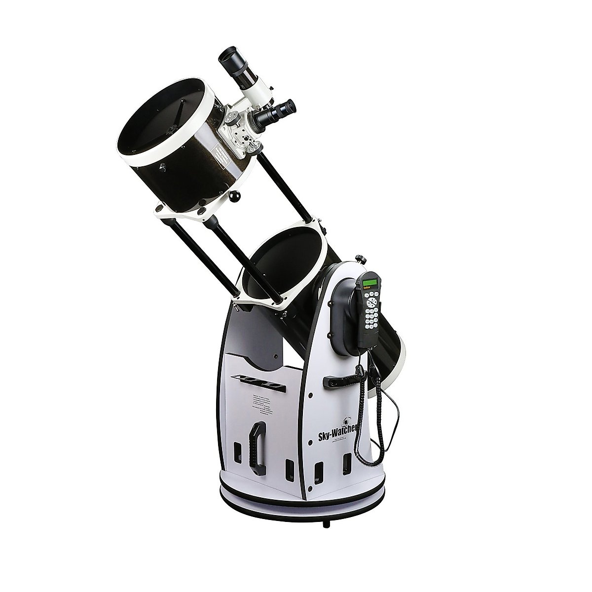 Sky Watcher Sky-Watcher Flextube 250 SynScan Dobsonian 10-inch Collapsible Computerized GoTo Large Aperture Telescope, White, (S11810)