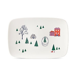 Kate Spade New York Arbor Village Oblong Platter,15.75" Long