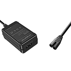 TKDY AC-L100 for Sony Handycam Camcorder Charger, ACL100 Power Adapter Supply Cord for DCR TRV128 TRV103 TRV130 TRV150, CCD-TRV108 TRV308 Replace AC-L10A L10B L15A L15B L100A L100B L100C.