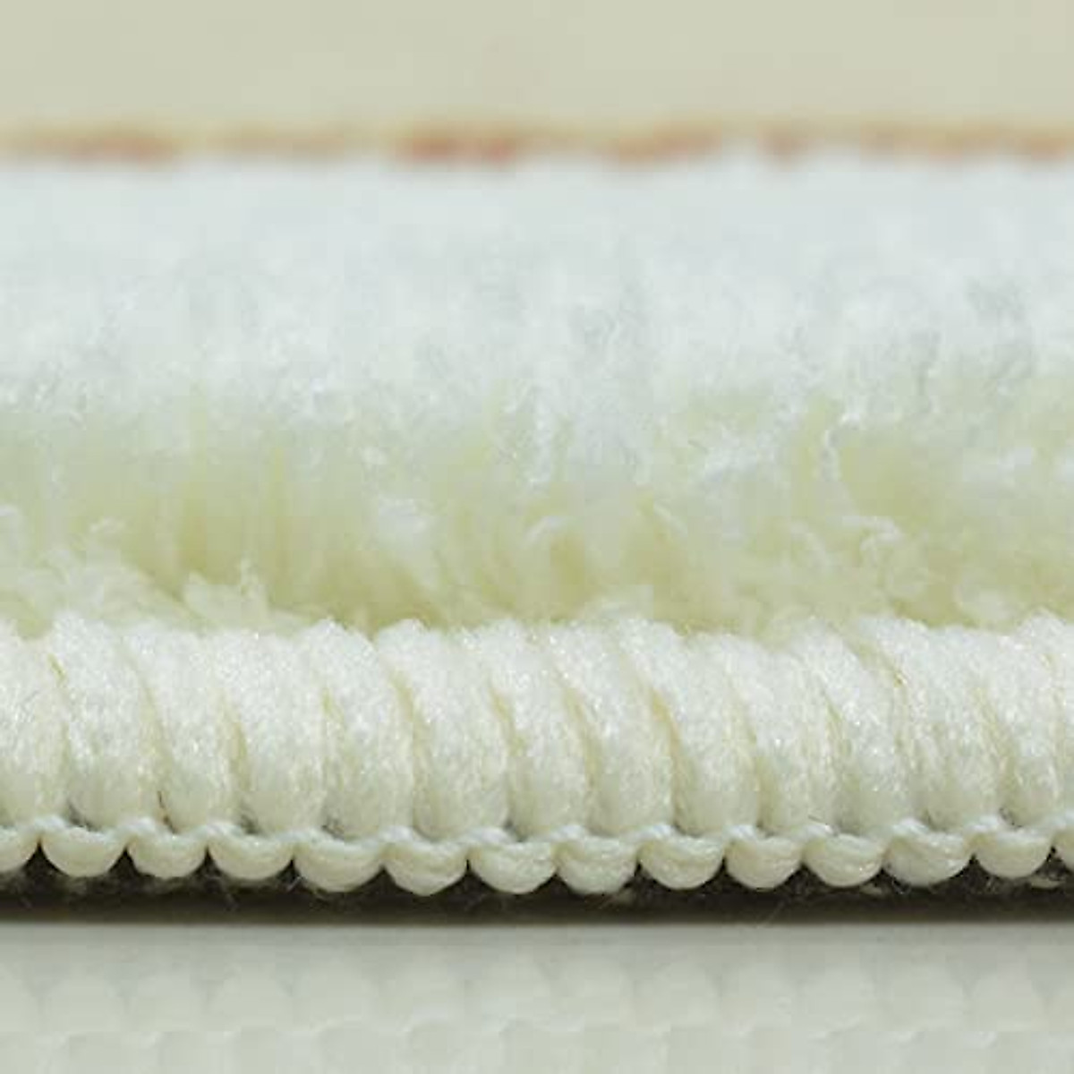 ABREEZE Faux Wool Kids Play Mat 4ft,Animal Round Area Rug Kids Nursery Door Mat Soft Plush Non-Slip Childrens Carpet for Bedroom Living Room Kids Playroom,Lion