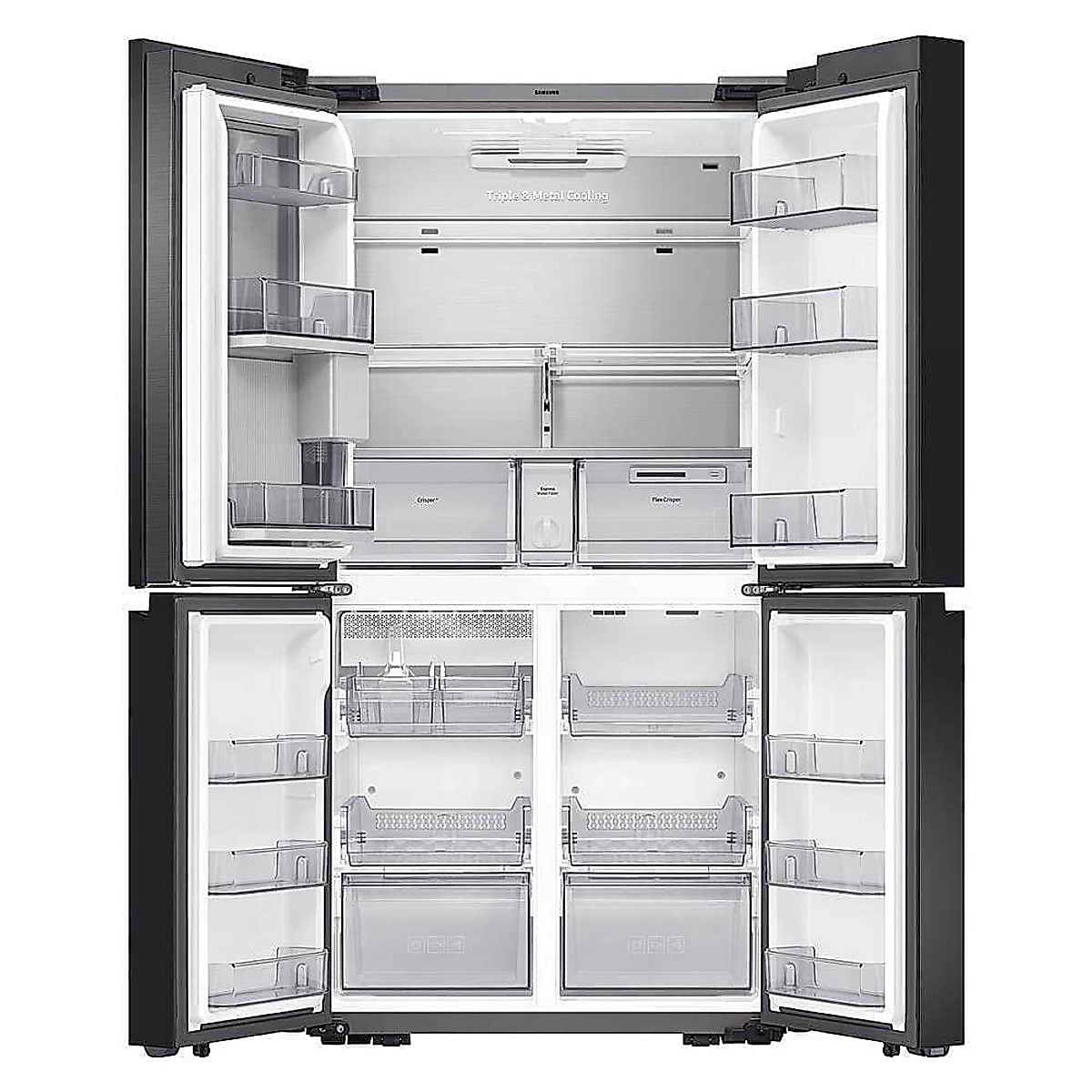SAMSUNG RF29A9675AP 29 Cu. Ft. Bespoke Panel Ready Smart 4-Door Flex Refrigerator - Open Box