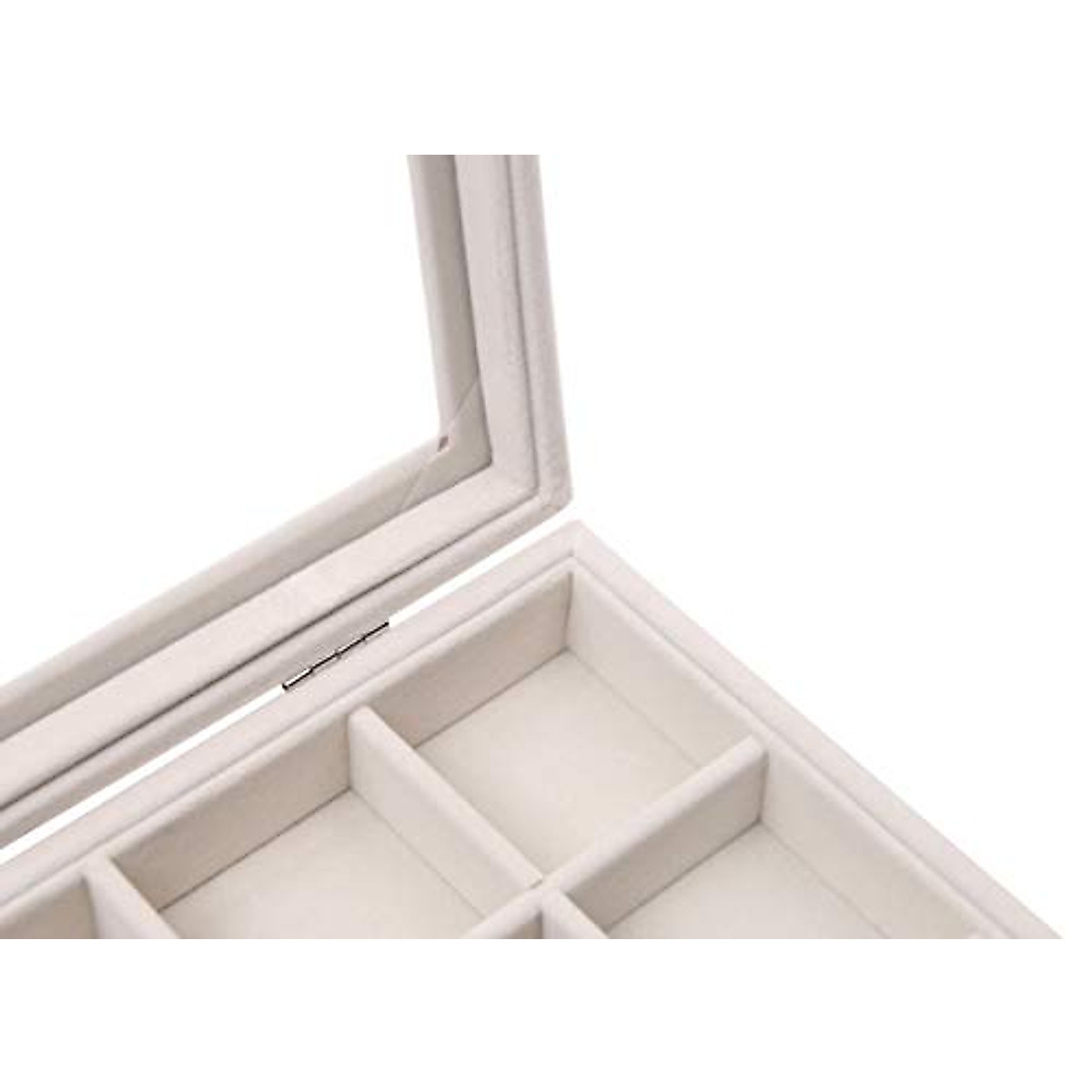 Stratalife Jewelry Organizer Stackable Earring Organizer Tray with Lid Jewelry Storage Tray for Earring Necklace Drawer Display Gift Ieda for Mom from Daughter (30 Grids)