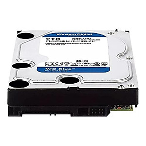 Western Digital 2TB WD Blue PC Internal Hard Drive HDD - 5400 RPM, SATA 6 Gb/s, 256 MB Cache, 3.5" - WD20EZAZ