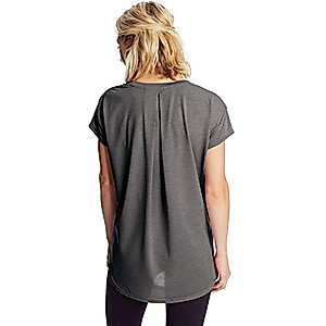 C9 Champion womens Active Tee T Shirt, Ebony Heather, Large US