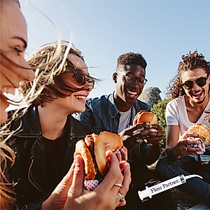 FlossPartner Dental Pick Water Flosser. Smallest Cordless Portable Pocket Size. Teeth Braces Gums Breath. Easy Carry Effective Reusable. Travel Work School Camping Supplies Survival