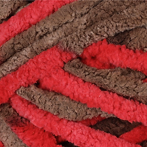 Bernat Blanket Yarn - Big Ball (10.5 oz) - 2 Pack with Patterns (Raspberry Trifle)