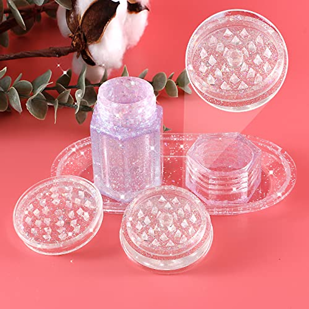 3 PCS Silicone Resin Molds Kit with Grinder Mold for Resin Premium Resin Tray Mold, Silicone Jar Mold with Lid for Grind and Storage, DIY Resin Epoxy Casting Craft