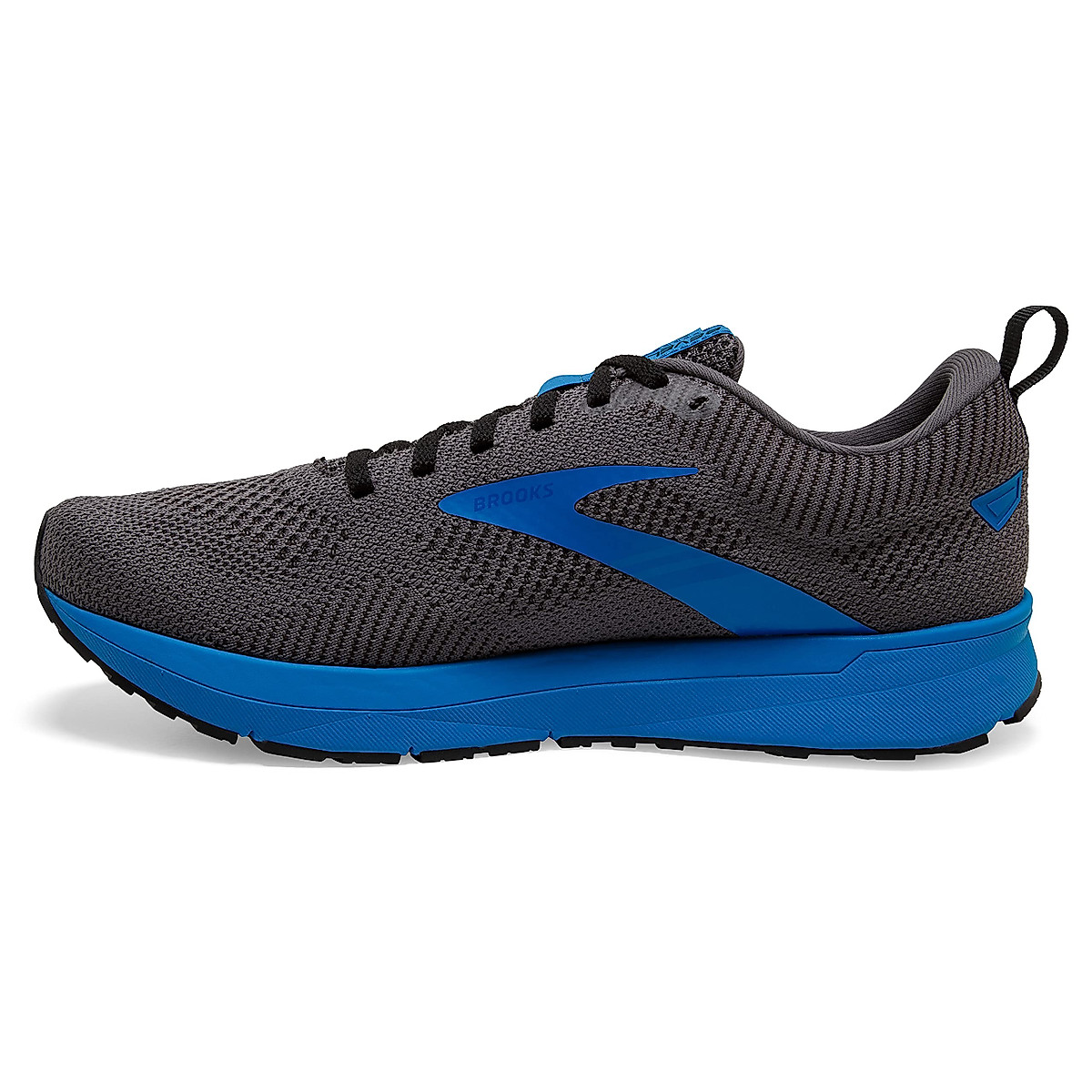 Brooks Revel 5 Black/Grey/Blue 10 D (M)