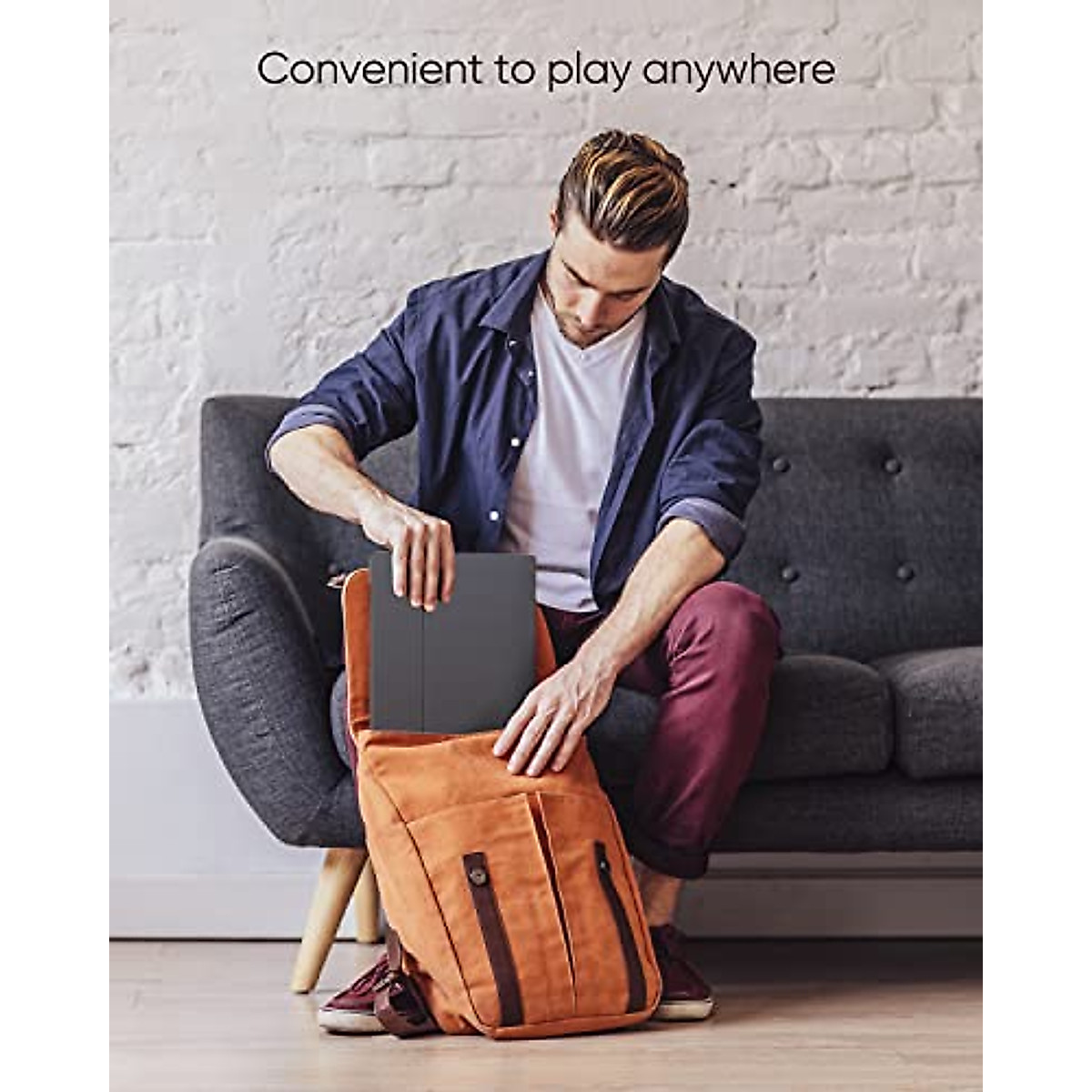 ARZOPA 15.6'' 144Hz Portable Gaming Monitor, 100% sRGB 1080P FHD Portable Monitor with HDR, Ultra Slim, Eye Care, External Second Screen for Laptop, PC, PS5, Mac, Xbox, Switch-G1 Game