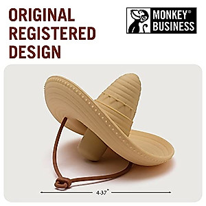 Silicone Wine Stopper/Fun Sombrero shaped cap seals bottle and keeps wine fresh/Cute Wine Accessories/Fun Kitchen Gadgets/el Corko Bottle Stopper by Monkey Business