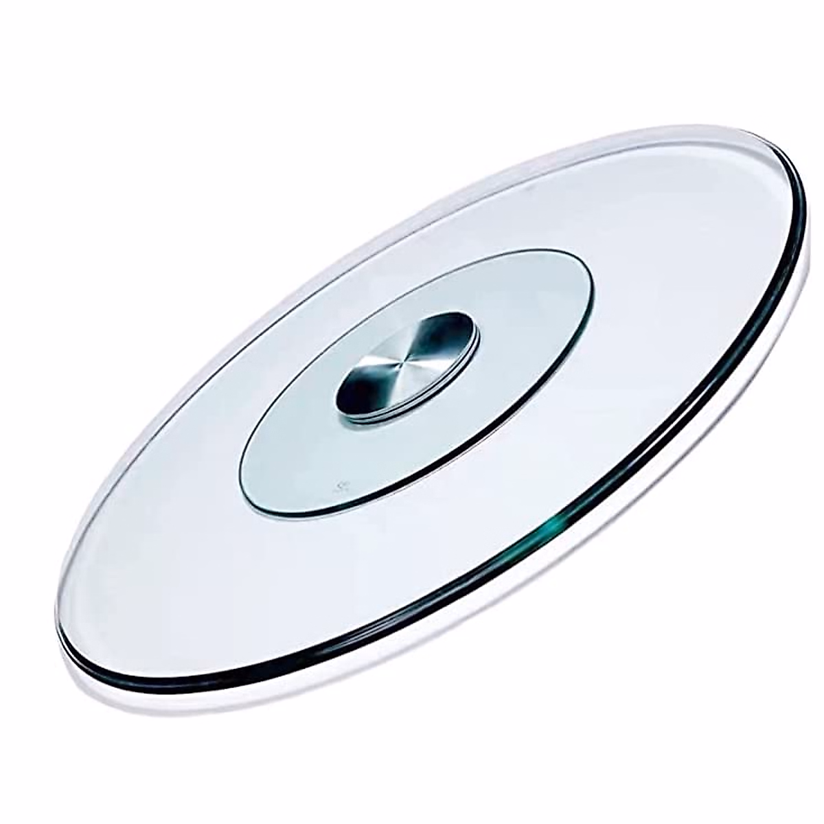 Lazy Susan,Tempered Glass Rotating Tray Tempered Glass Round Turntable Rotating Serving Tray Tempered Glass Lazy Susan for Dining Table Rotating Tray Glass(31 inch)