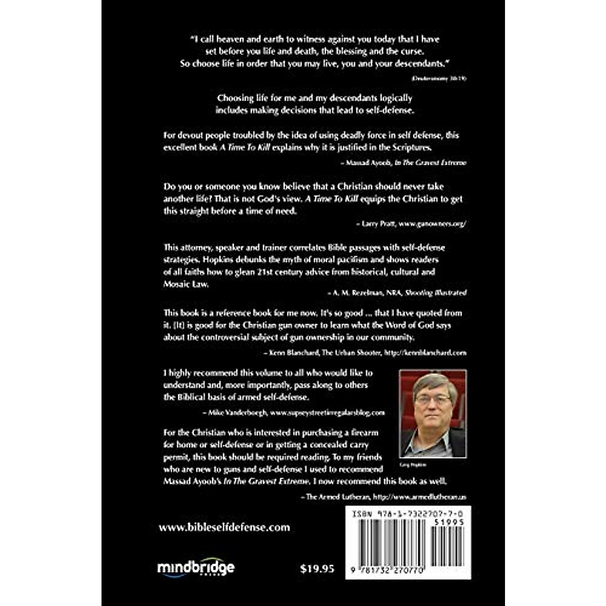 A Time To Kill: The Bible And Self Defense