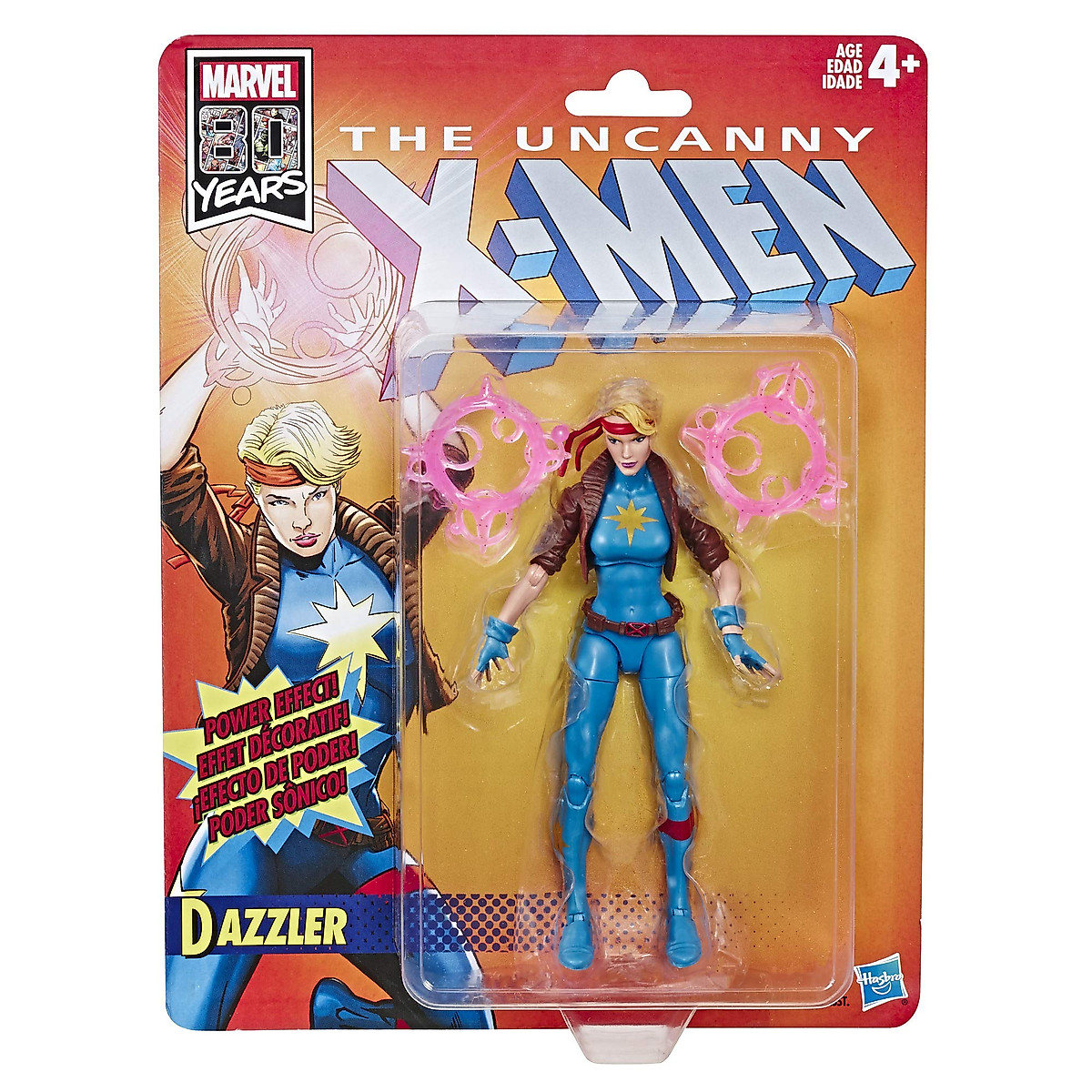 Marvel Retro 6"-Scale Fan Figure Collection Dazzler (X-Men) Action Figure Toy – Super Hero Collectible Series