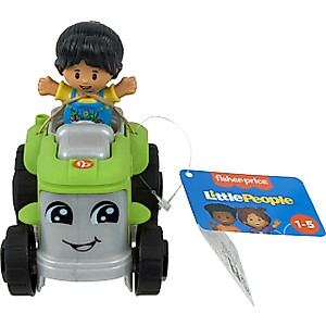 Little People Fisher-Price Toddler Toy Tractor and Farmer Character Figure for Preschool Play Ages 1+ Years