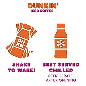 Dunkin Donuts Iced Coffee, Original, 13.7 Fluid Ounce (Pack of 12)