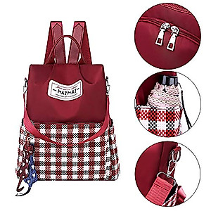 Van Caro Women Mini Clear PVC Backpack Small College Backpack Casual Bookbag Shoulder Bag Travel Daypack
