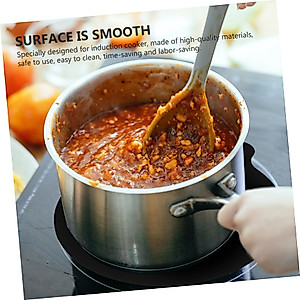 Housoutil 2pcs Induction Cooker Silicone Mat Nonstick Cookware Silicone Mat for Air Fryer Silicone Pot Holders Stove Cover Silicone Countertop Protector Silicone Placemat Silicone Pot Mat