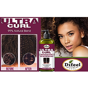Difeel Ultra Curl with Argan & Shea Butter - Curl Boosting Conditioner 33.8 oz.