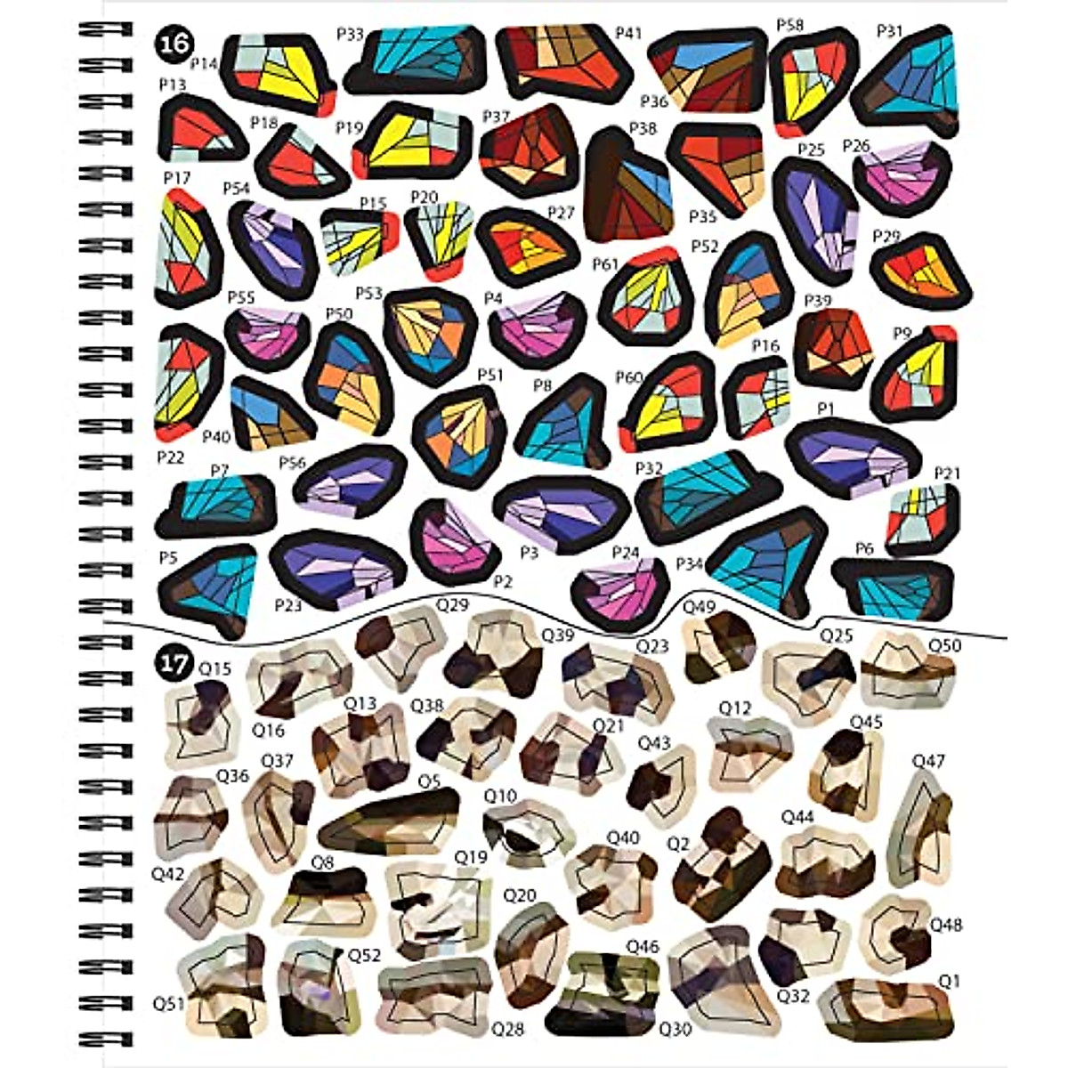 Brain Games - Sticker by Number: Butterflies (28 Images to Sticker)