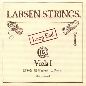 Larsen up to 16.5" Viola A String Medium Aluminum/Steel Loop-End