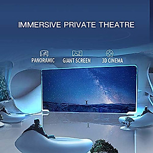 VR Headsets, Virtual Reality 3D Game Movie Goggles for iPhone & Android 4.7-6.1 inch Smartphone Adjustable Headphones VR Glasses with Controller