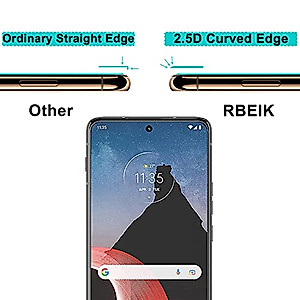 RBEIK 3PACK MOTO ThinkPhone 5G Screen Protector Glass, Premium 9H Hardness Anti-Scratch Bubble Free Tempered Glass Screen Protector for Motorola MOTO ThinkPhone 5G 6.6" Screen