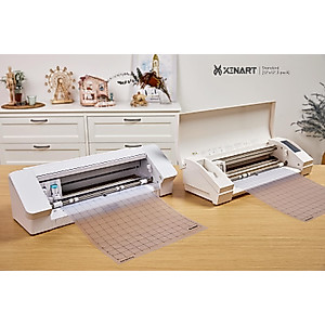 XINART StandardGrip Cutting Mat for Silhouette Cameo 4/3/2/1(3 Mats,12x12 inch) Standard Grip Adhesive Sticky Accessories Craft Vinyl Replacement Cut Mats for Silhouette Cameo