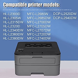 Onward TN630 High Yield Black Toner Cartridge Compatible TN-630 Toner Cartridge Replacement for Brother TN630 HL-L2300D HL-L2320D MFC-L2720DW DCP-L2540DW Printer, TN-630 Black 1 Pack